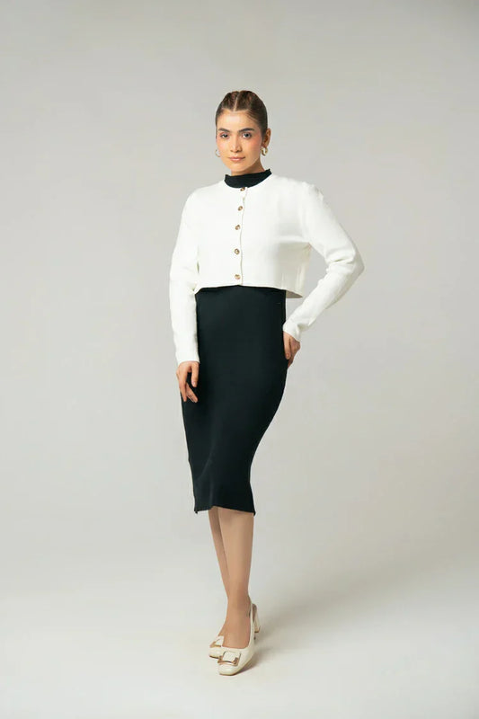 Ellena - Short Body Cardigan – Raja Sahib