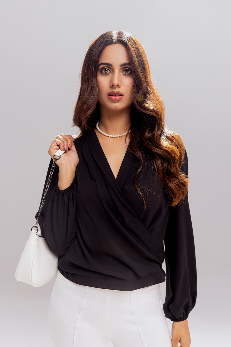 The Slay Wear - Western Shirt - Noir – Raja Sahib